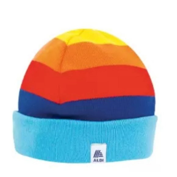 Aldi | Accessories | Aldi Gear Striped Beanie 223 Winter Collection ...